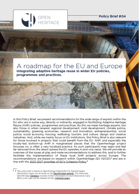 OpenHeritage – People. Places. Potential.